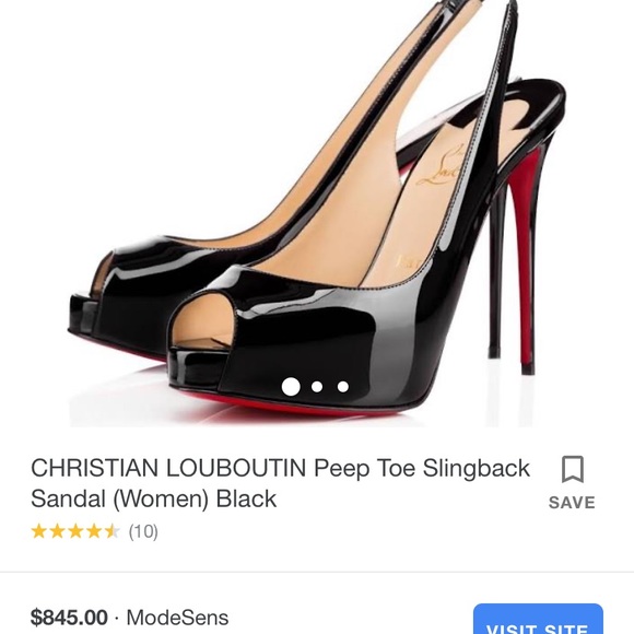 Christian Louboutin | Shoes | Christian Loubouton Gamma Talon 4 Fits ...